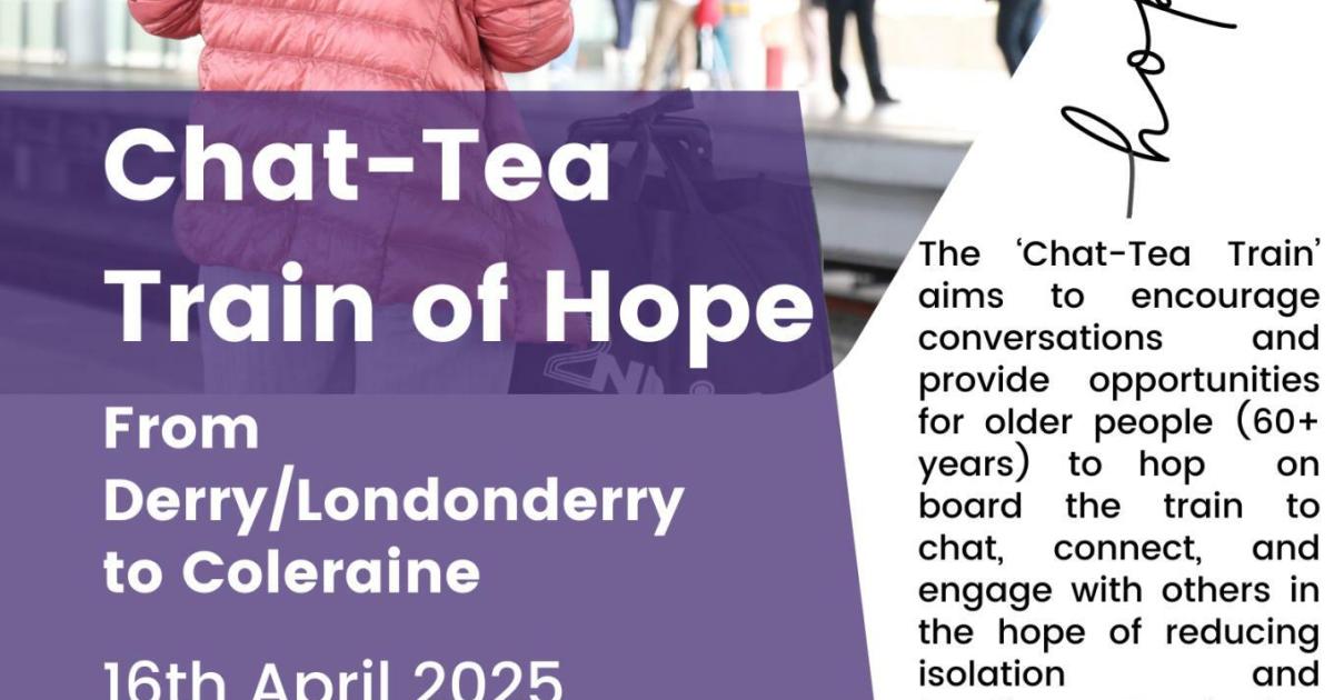 All Aboard the Chat Tea Train of Hope! - Alpha Newspaper Group