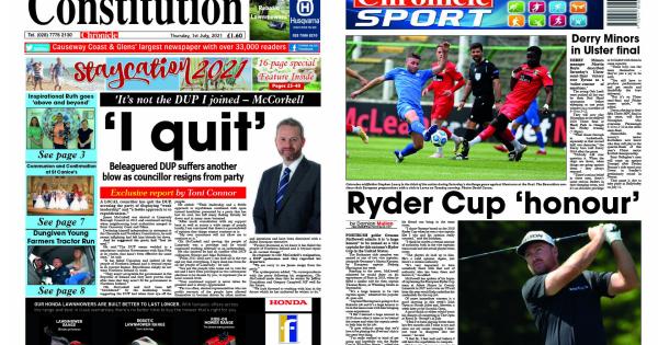 This week's front & back pages - Alpha Newspaper Group