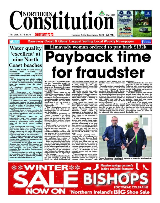 Northern Constitution...out now! - Alpha Newspaper Group