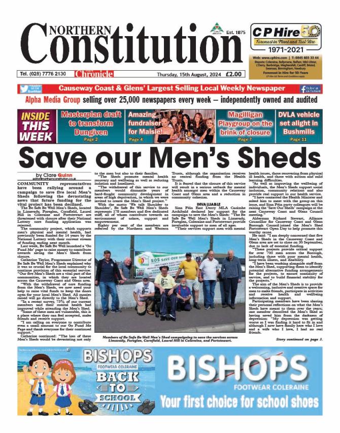 Your local paper is now in the shops! - Alpha Newspaper Group