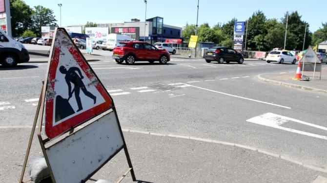 Road works cause major traffic disruption - Photo 1 of 1 - Alpha ...